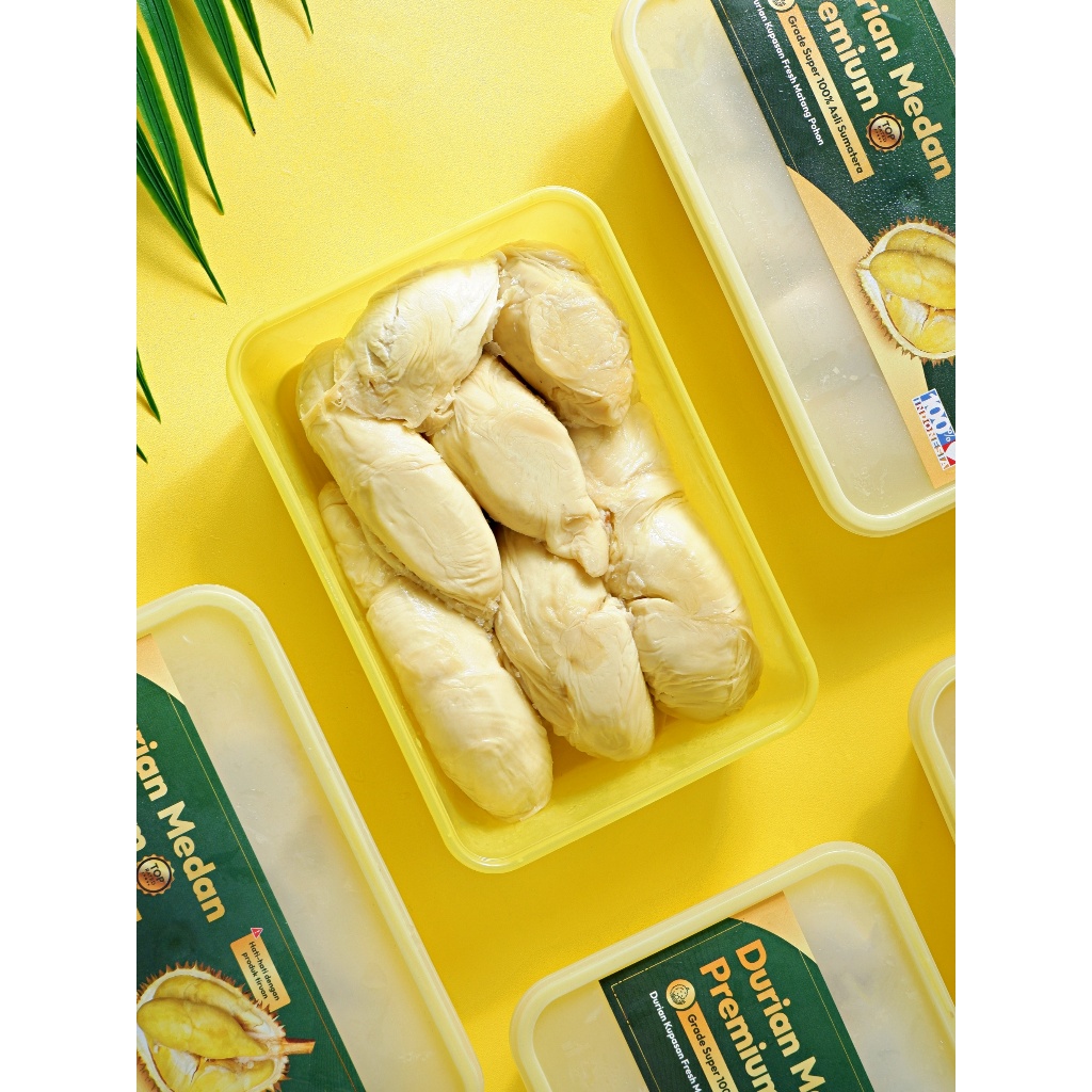 Jual Durian Nias Medan Sibolga 500 Gram Black Yellow Box | Shopee Indonesia