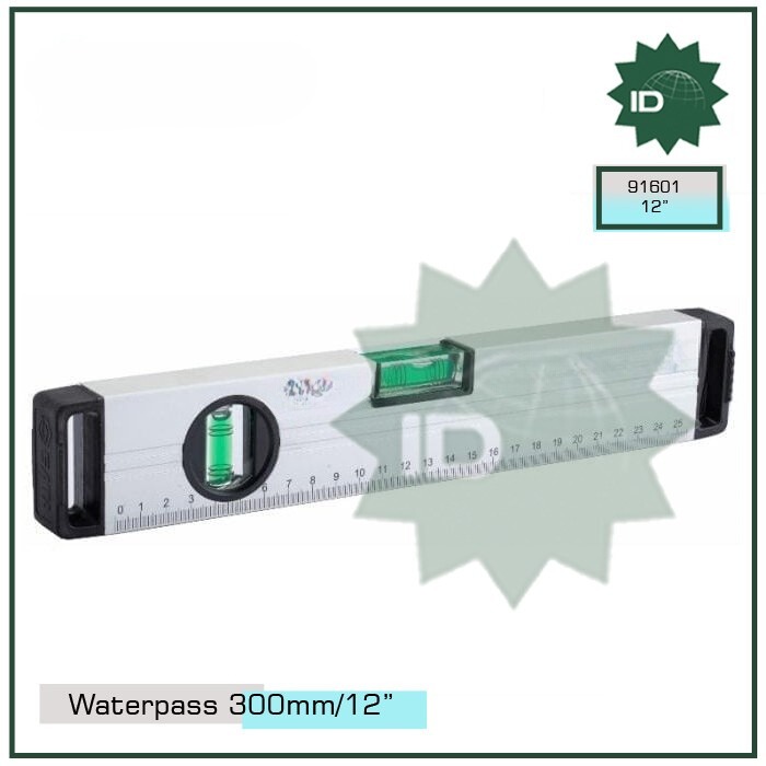 Jual ALAT UKUR WATERPASS 91601 WATERPASS LEVEL 300MM/12 INCH SATA ...