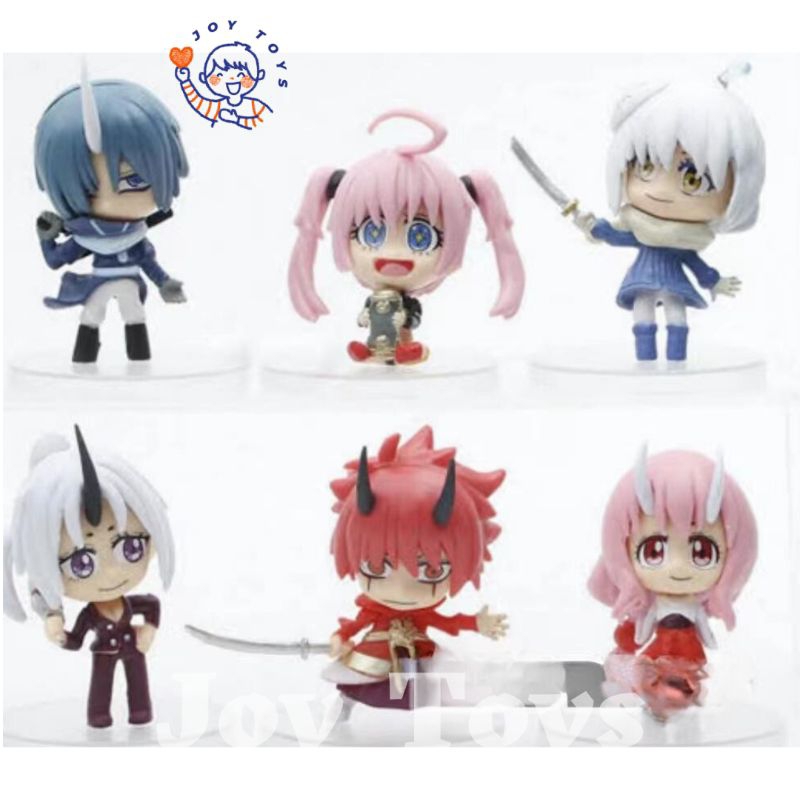 Jual RIMURU & MILIM DUDUK CHIBI 6 PCS 110 TENSHURA FIGURE | Shopee ...