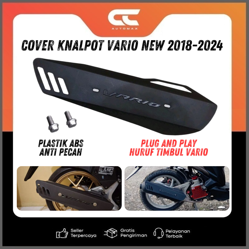 Jual COVER KNALPOT VARIO NEW 2018 2019 2020 2021 2022 2023 2024 MODEL ...