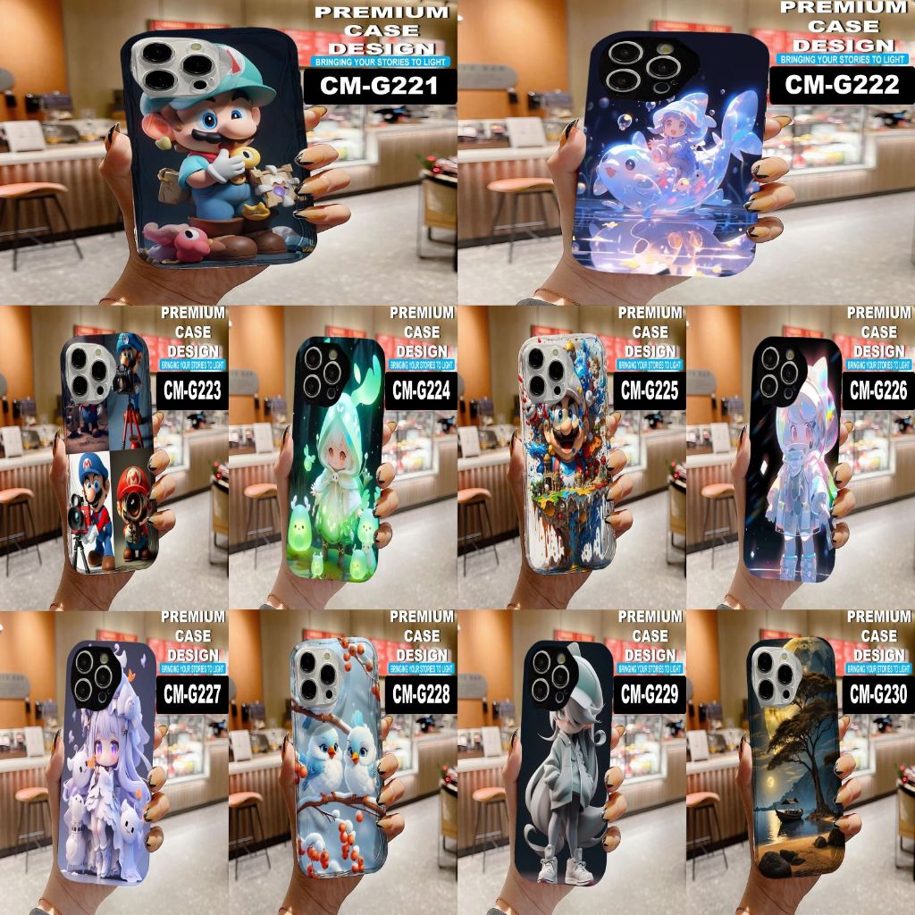 Jual CASE GAMBAR CM KODE G221-G230 FOR ALL TYPE HP CEK DI DESKRIPSI ...