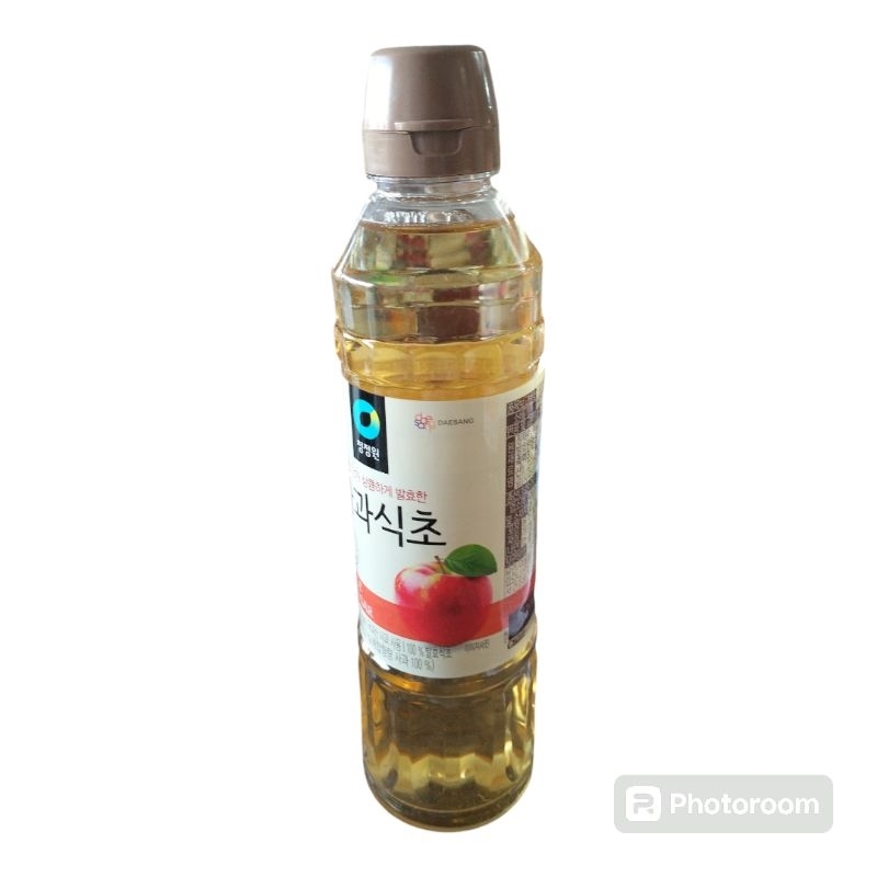 Jual Cuka Apel Apple Vinegar Chung Jung One produk Daesang 900 ml & 500 ...