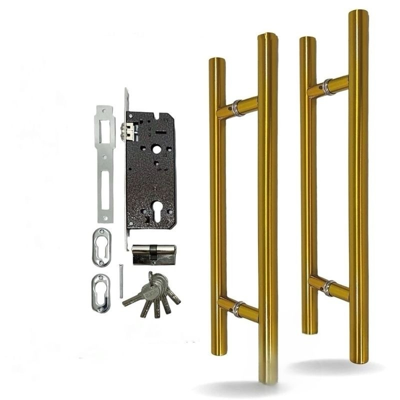 Jual Handle pintu rumah pipa KAKI TEMBUS Stainless anti karat gagang ...
