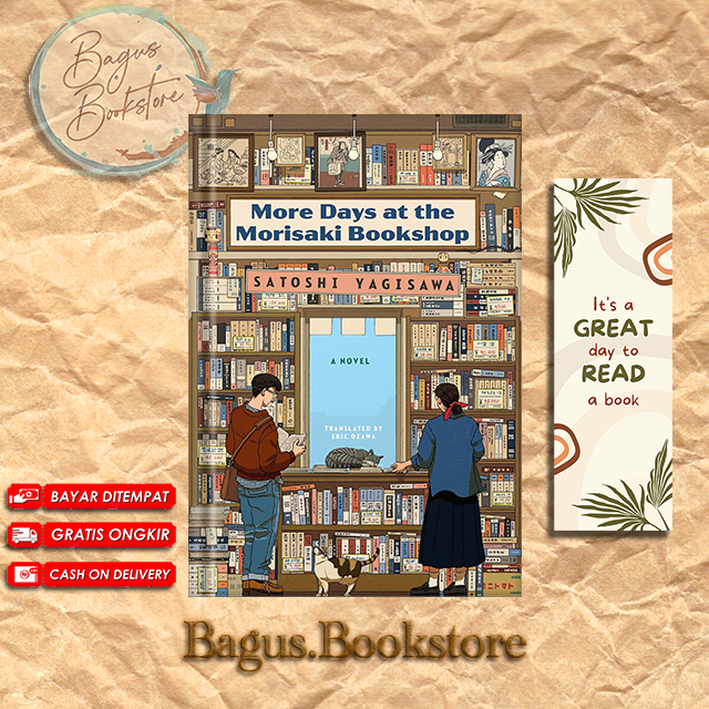 Jual More Days at the Morisaki Bookshop: A Novel by Satoshi Yagisawa ...