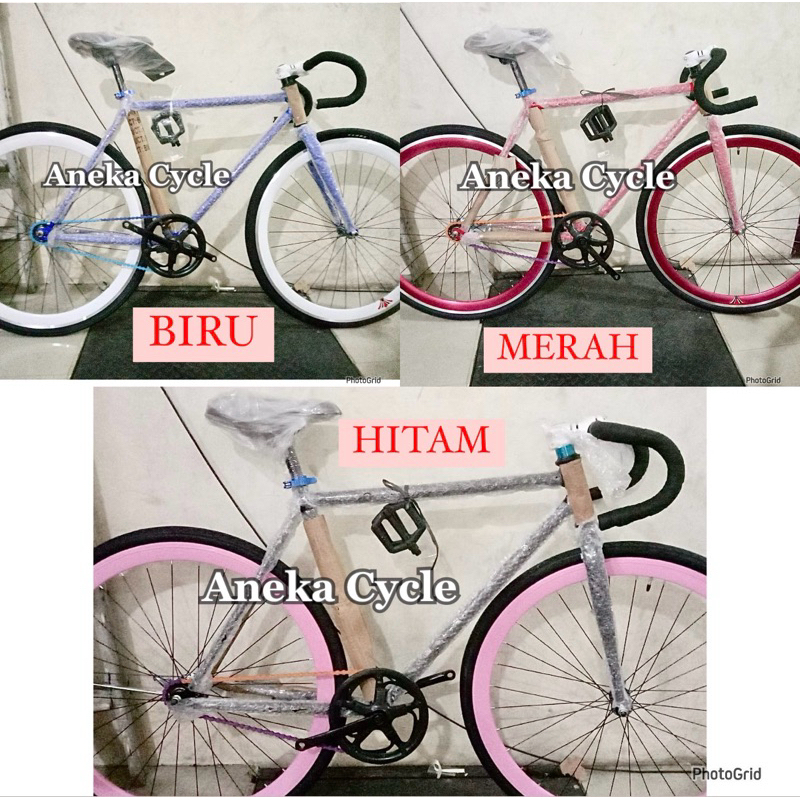Jual Sepeda Fixie Rem Torpedo Atau Doltrap | Shopee Indonesia