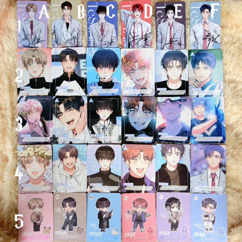 Jual [PHOTOCARD OFFICIAL] DEBUT OR DIE TESTAR MANHWA PARK MOONDAE SEON ...