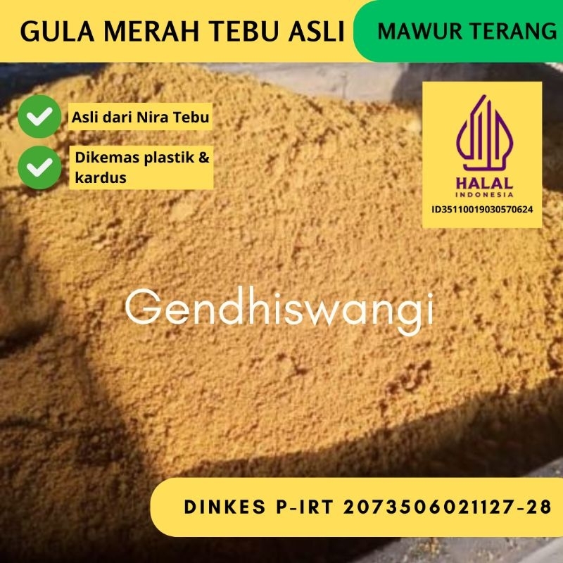 Jual GENDHISWANGI- GULA MERAH TEBU (NIRA TEBU) ASLI 5 KG/ UNTUK ECO ...