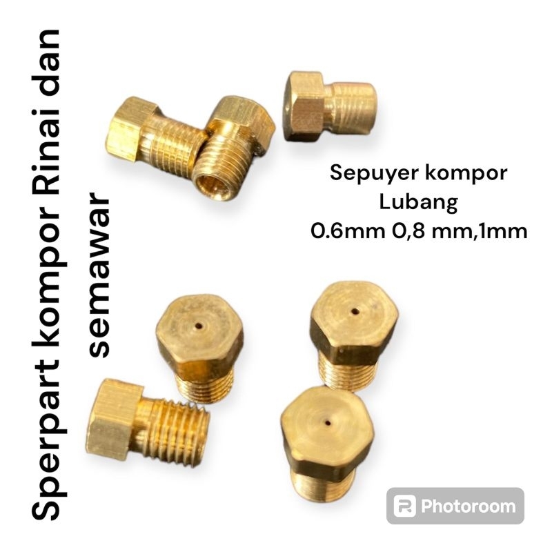 Jual spuyer kompor/ sperpart kompor/spuyer mesin rinai | Shopee Indonesia