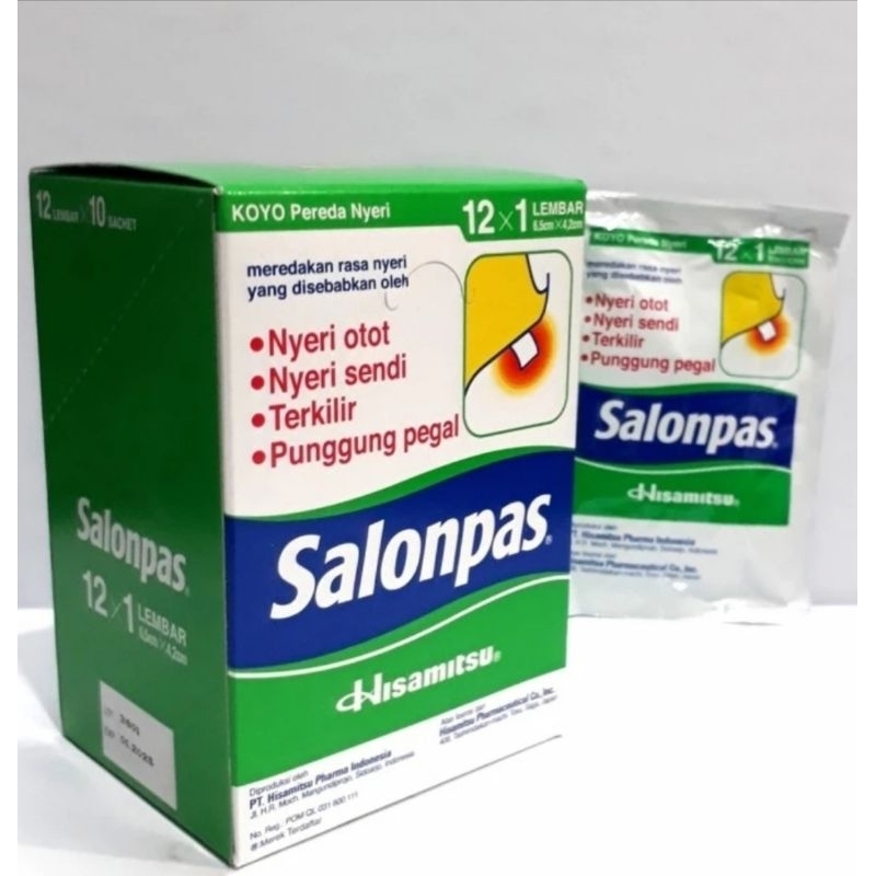 Jual Salonpas Koyo Sachet 12x1 Original Produk | Shopee Indonesia