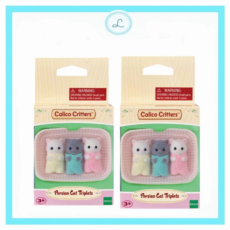 Jual [READY] Sylvanian Families Persian Cat Triplets | Shopee Indonesia