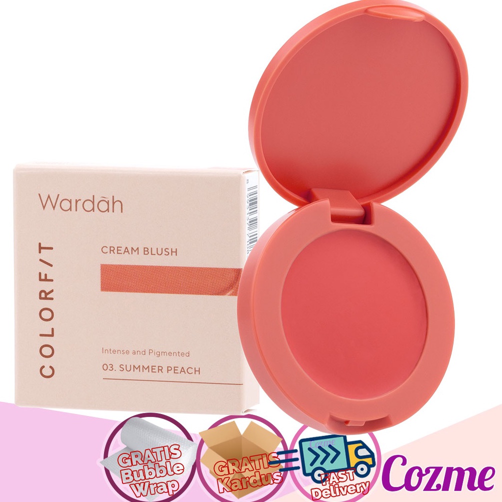 Jual WARDAH COLORFIT Cream Blush Intense Pigmented 3gr k B7C5 | Shopee ...