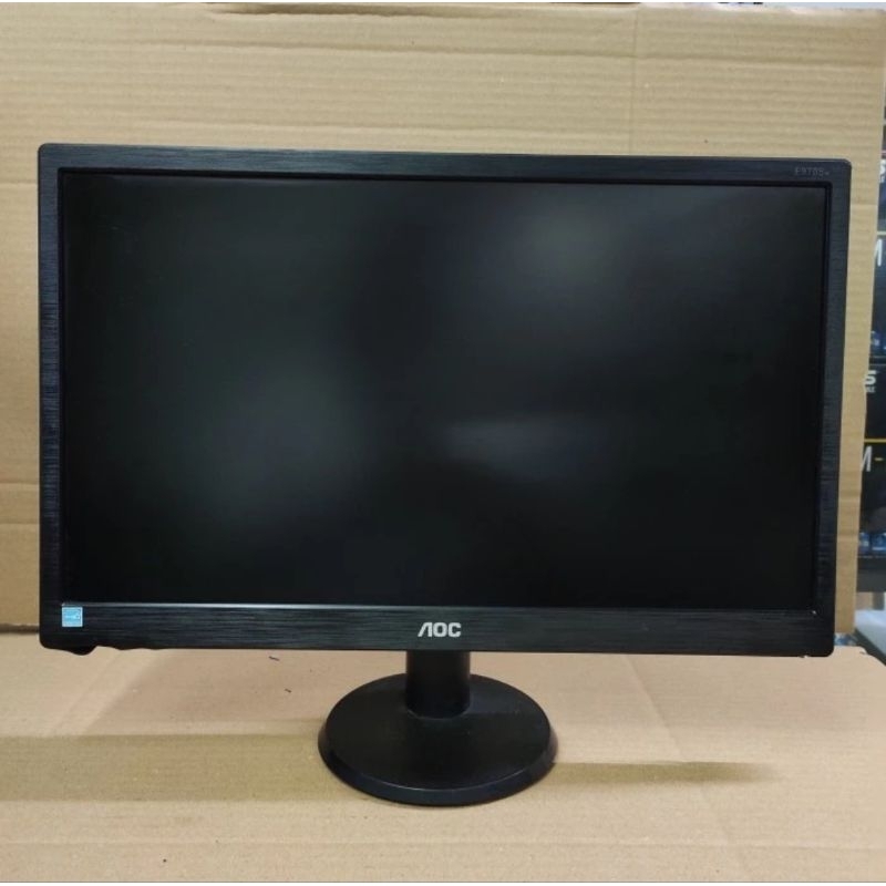 Jual Monitor AOC 19 Inch Murah Lengkap Kabel | Shopee Indonesia