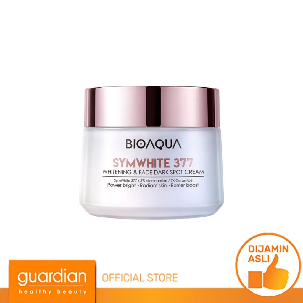 Jual Bioaqua SymWhite 377 Whitening & Fade Dark Spot Brightening Cream 50g | Shopee Indonesia