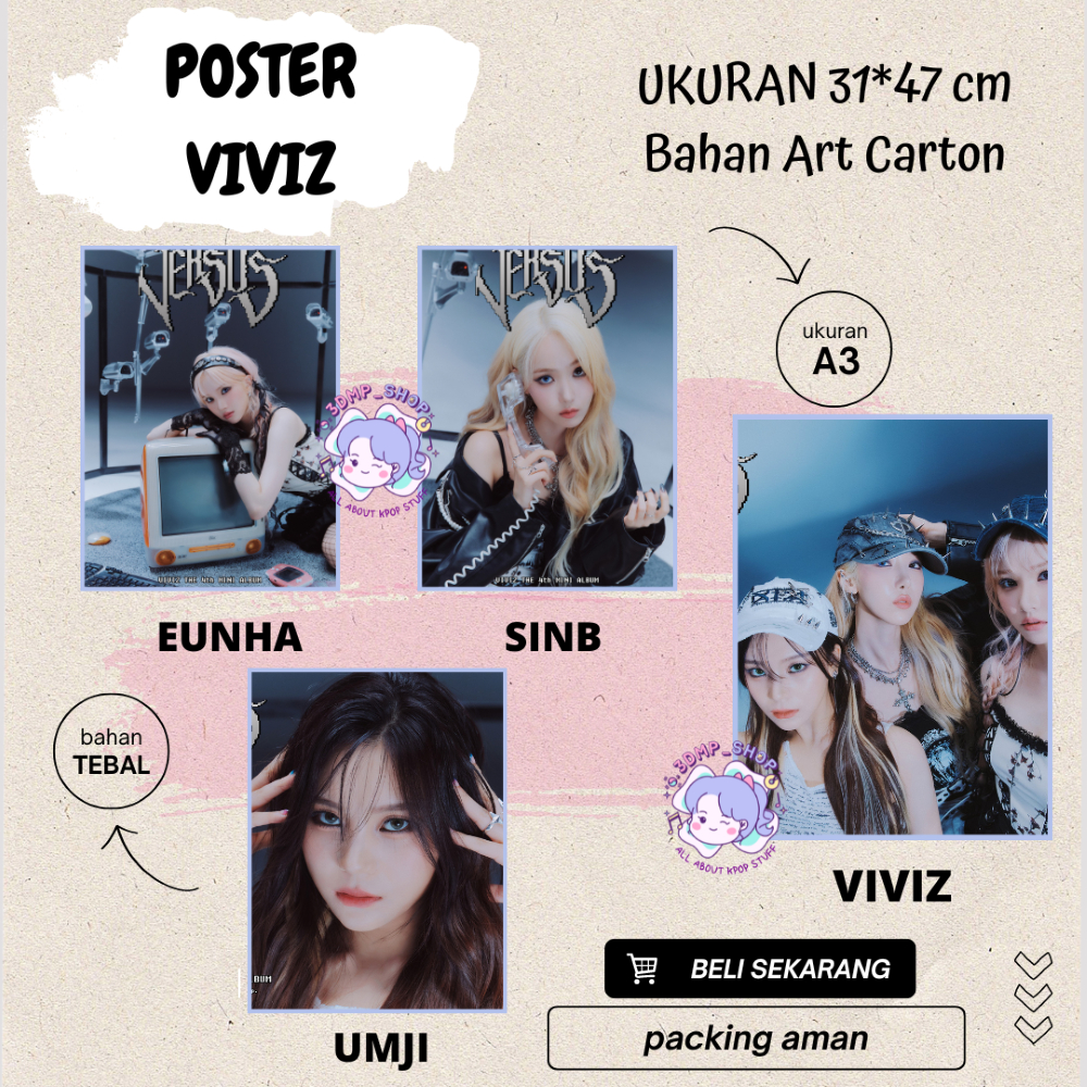Jual Poster A3 Viviz Versus | Shopee Indonesia