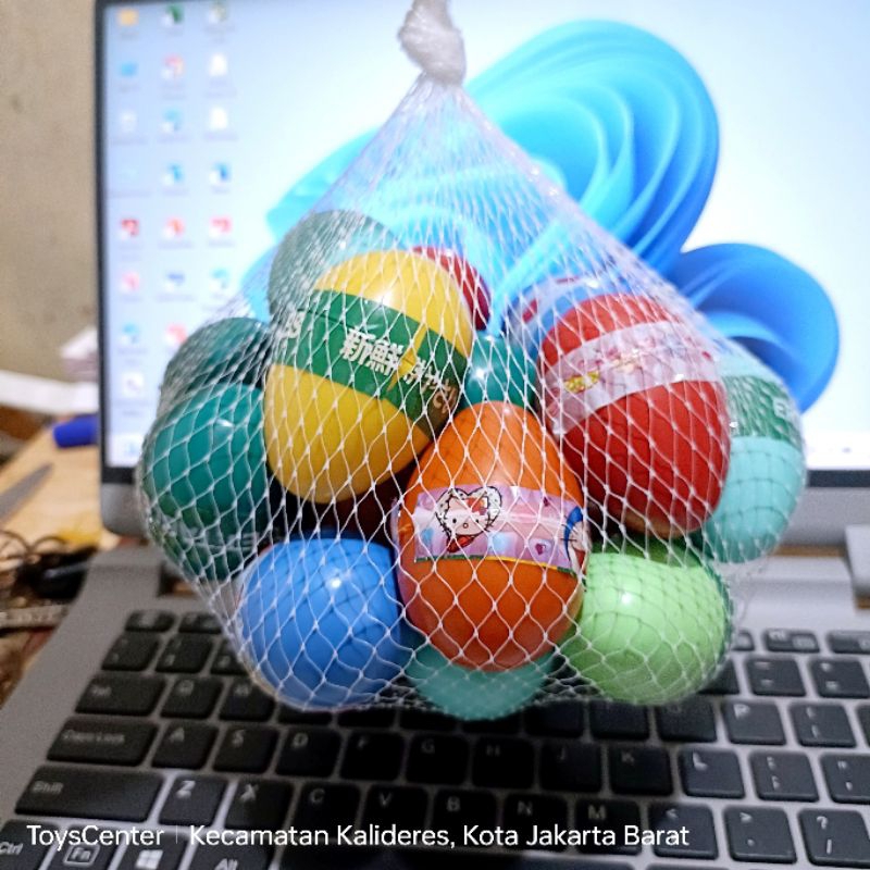 Jual Mainan telur jaring berhadiah isi 20pcs | Shopee Indonesia