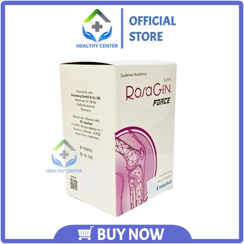 Jual Rosagen Force 15 Sachet @8gr - Suplemen untuk Menjaga Kesehatan ...