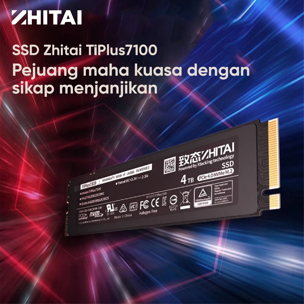 Jual ZHITAI SSD TiPlus7100 1024GB M.2 notebook desktop SSD m2 solid state drive ssd m.2 nvme ...