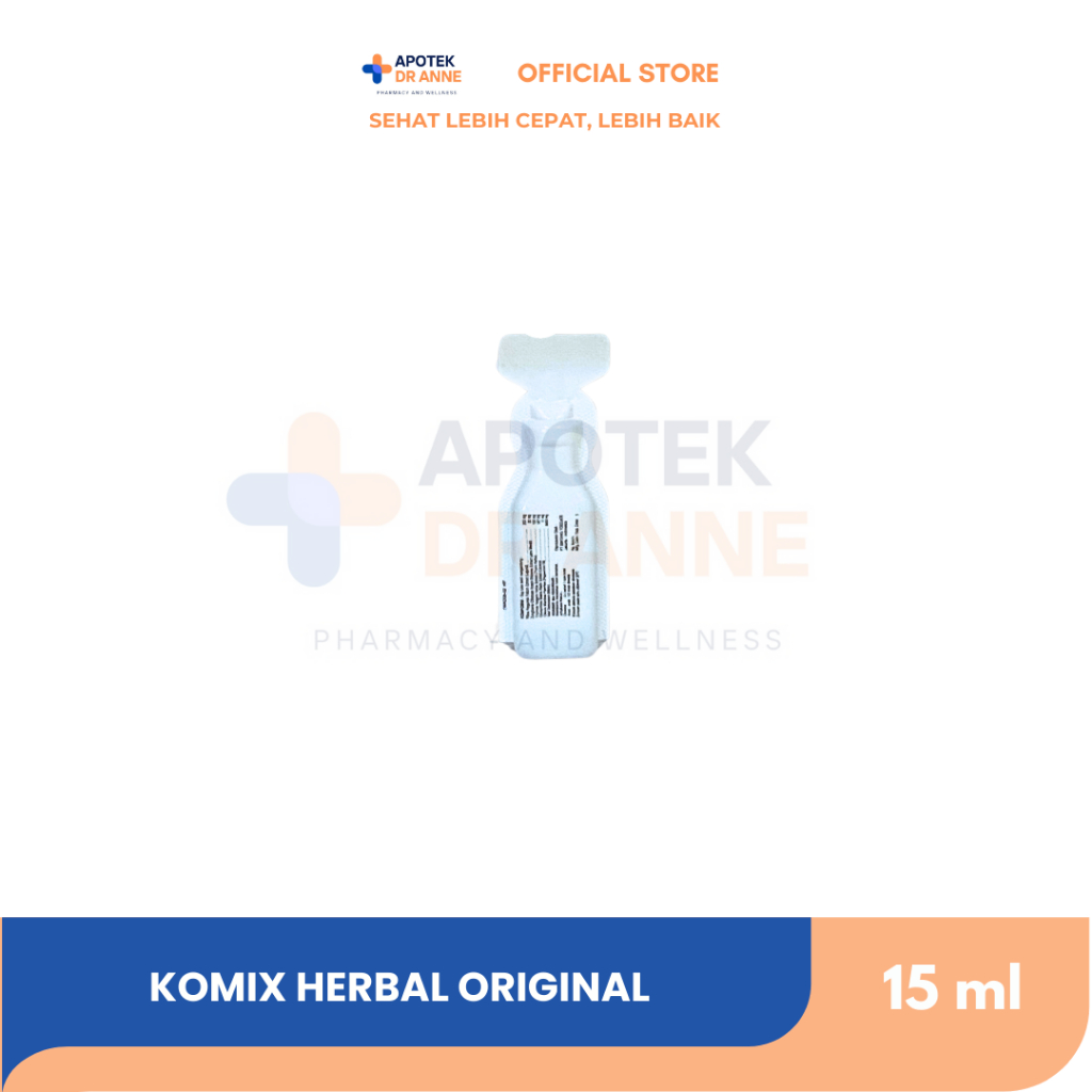 Jual Komix Herbal Original 15 ml 4 Botol | Shopee Indonesia