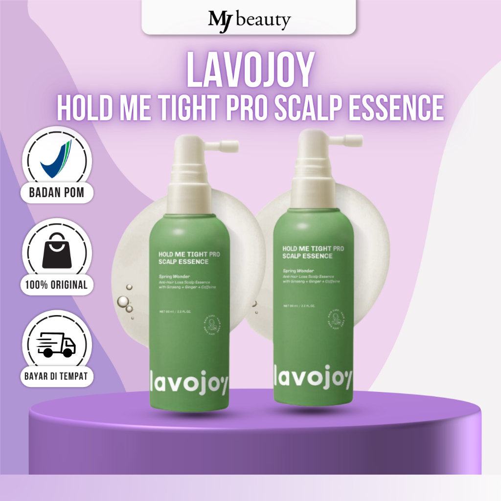 Jual LVJ lavojoy Hold Me Tight Pro Scalp Essence Spring Wonder | Shopee ...