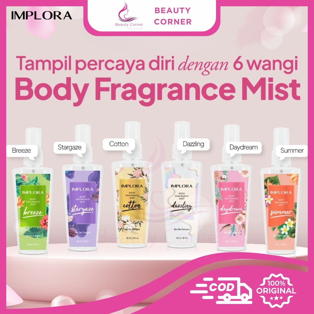Jual Implora Body Fragrance Mist - 100ml | Shopee Indonesia