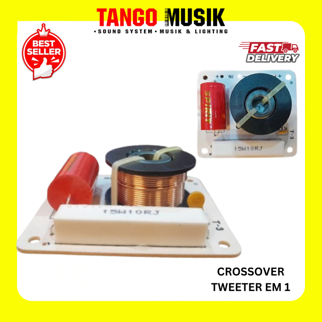 Jual CROSSOVER PASSIVE TWEETER CKU EM 2 ORIGINAL / Crossover Passive ...