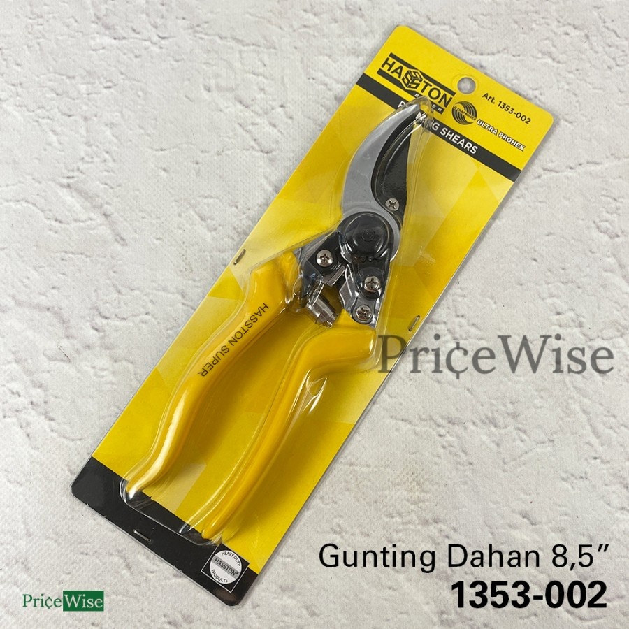 Jual Gunting Bunga 8.5" Hasston Super 1353-002 // Gunting Ranting Dahan ...