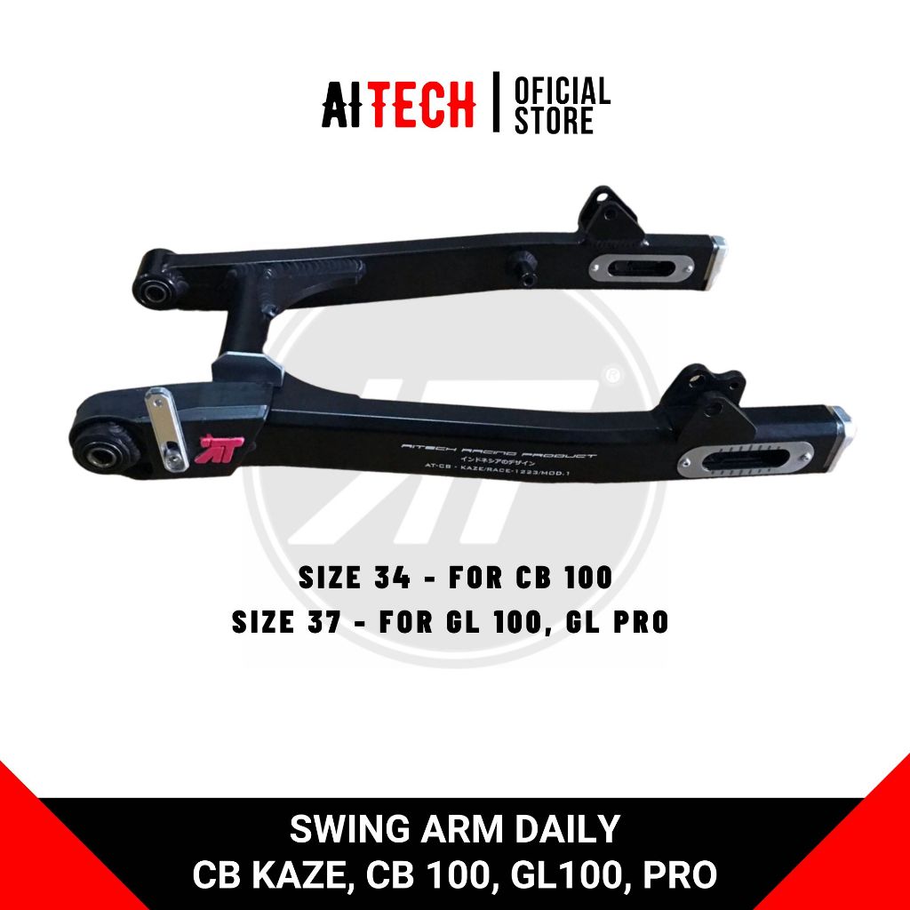 Jual Swing Arm Kaze CB, GL 100 Begel Panjang Daily Harian Aitech ...