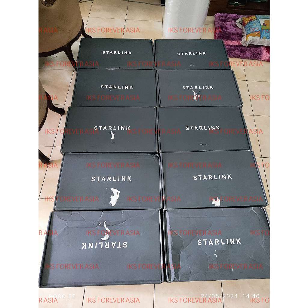 Jual STARLINK Standard Internet Kit Satellite Antenna & WiFi Router Kit ...