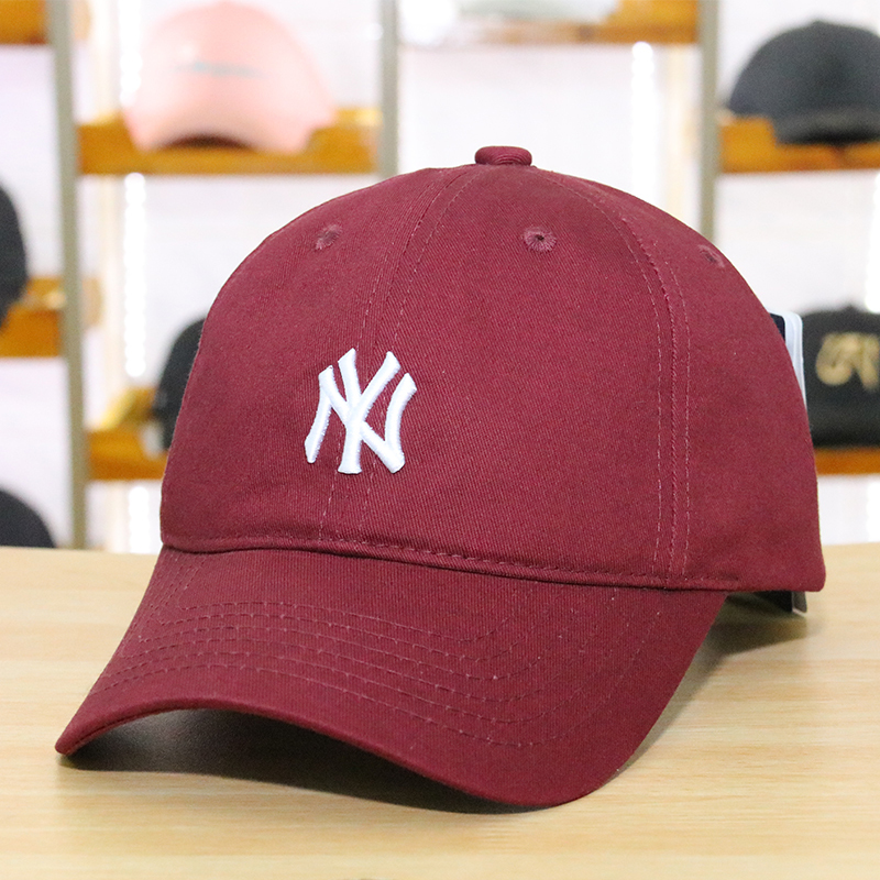 Jual Topi MLB Korea Major League Baseball NY New York Yankees Maroon ...