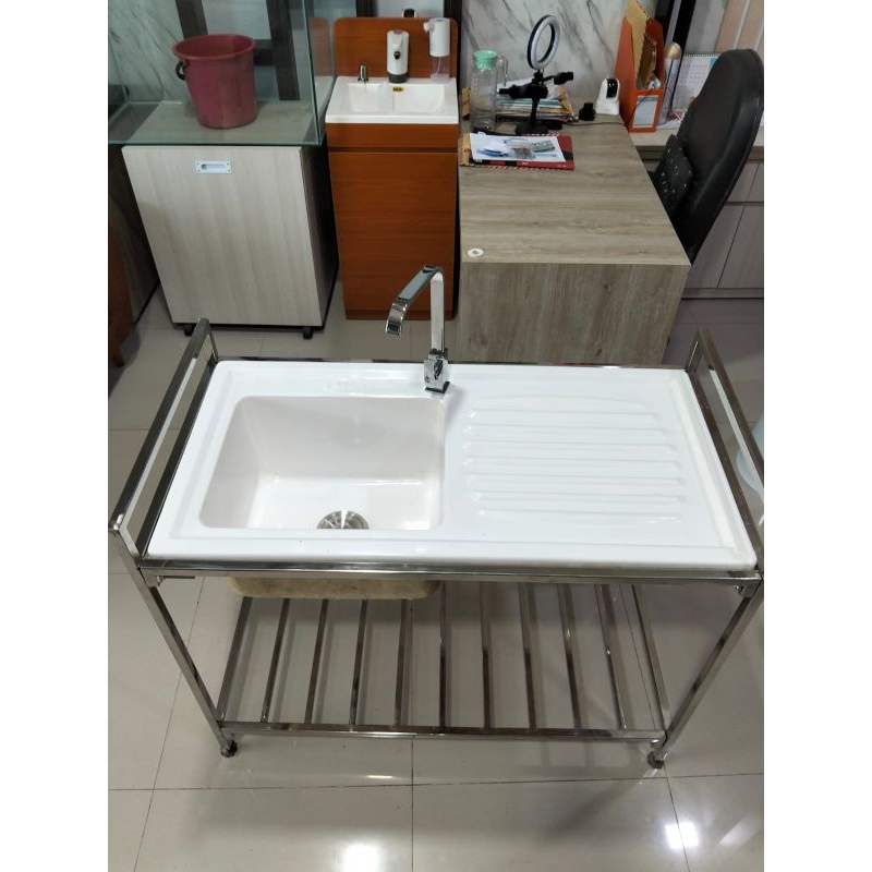 Jual Tempat Cuci Piring Portable/ kitchen sink / ukuran Jumbo | Shopee ...