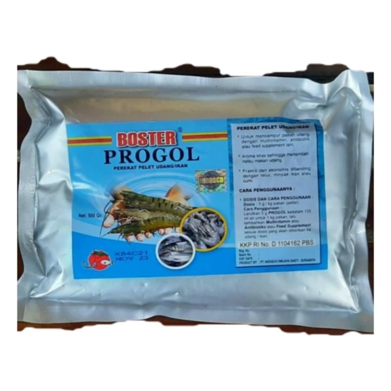 Jual Boster Progol 500 gram perekat pelet ikan dan udang | Shopee Indonesia