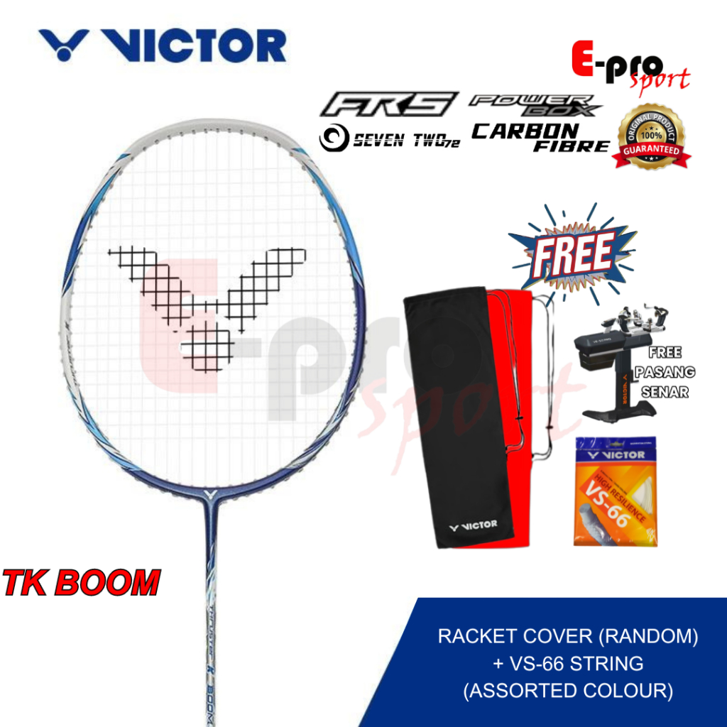 Jual Raket Badminton VIctor Thruster K BOOM TK Boom TK-BOOM Bulutangkis ...