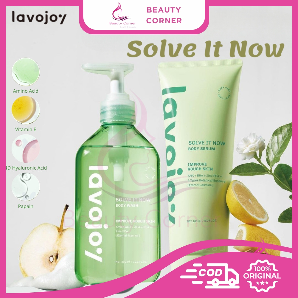 Jual Lavojoy Solve It Now Improve Rough Skin Series | Body Wash | Body ...