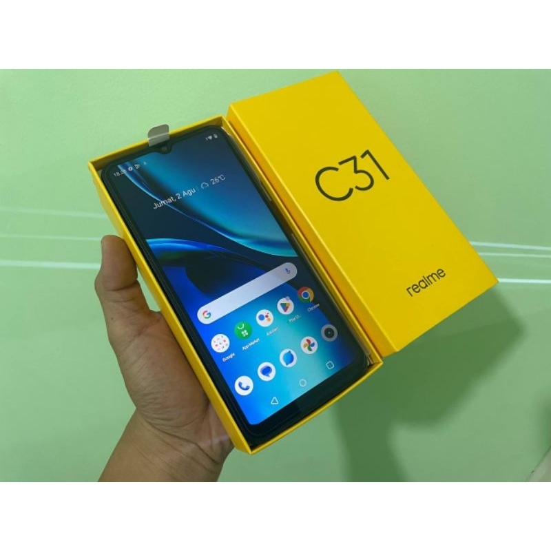 Jual REALME C31 4/64 BEKAS ORIGINAL SECOND | Shopee Indonesia