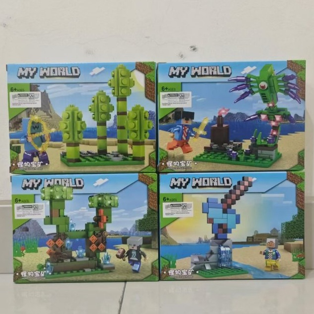 Jual Bricks Block Minecraft 31088 anak mainan toys | Shopee Indonesia