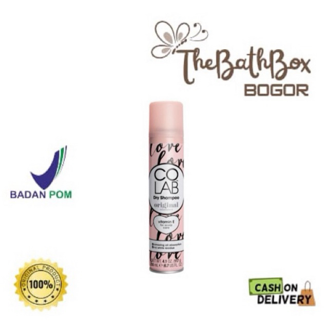 Jual COLAB - Dry Shampoo 200Ml | Shopee Indonesia
