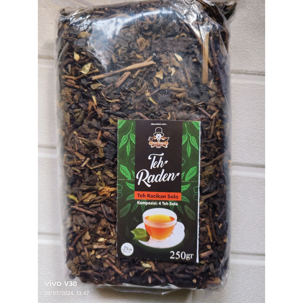Jual Teh Raden Teh Racikan Khas Solo 250 Gram | Shopee Indonesia