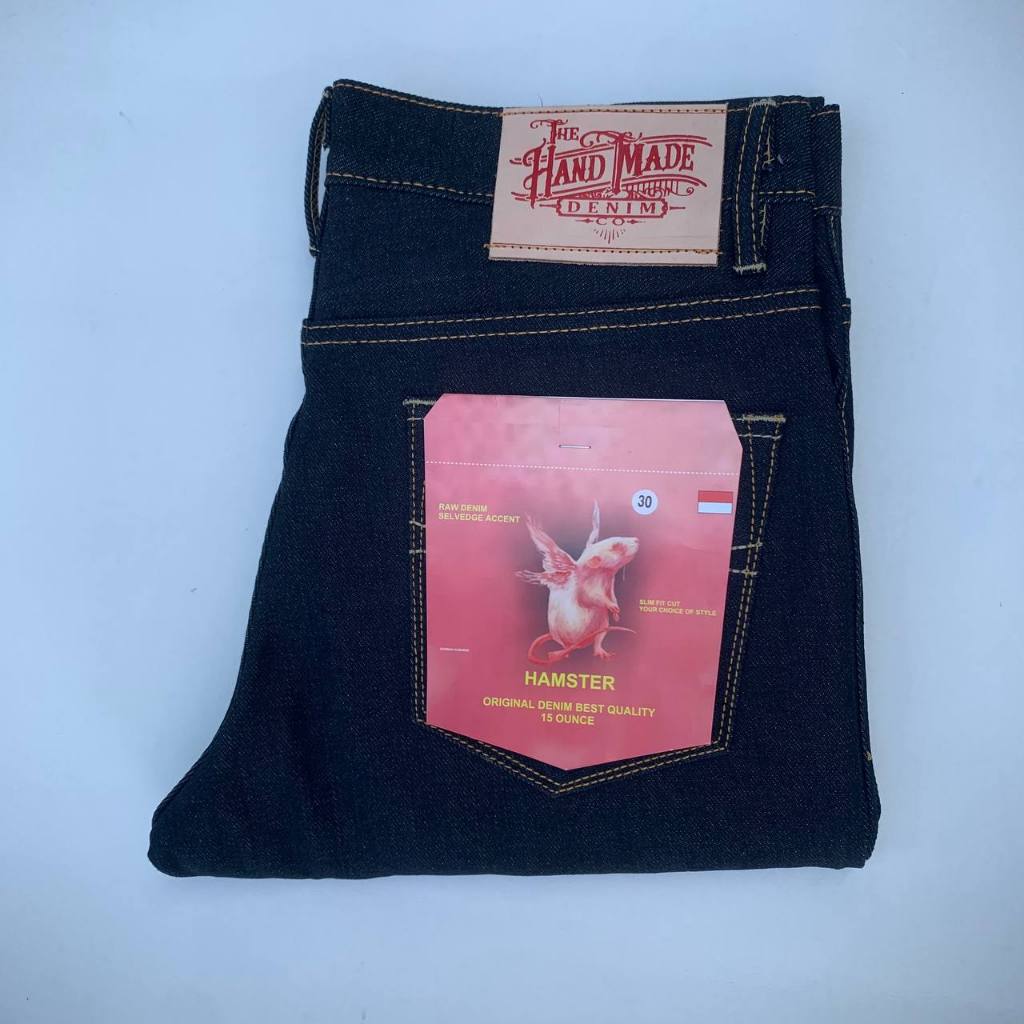 Jual HAND MADE - HAMSTER - Celana Jeans Denim Selvedge salvage 15 oz ...