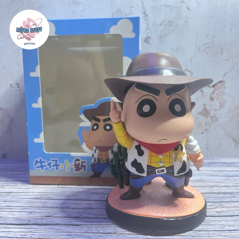 Jual Figure crayon shinchan cowboy | Shopee Indonesia