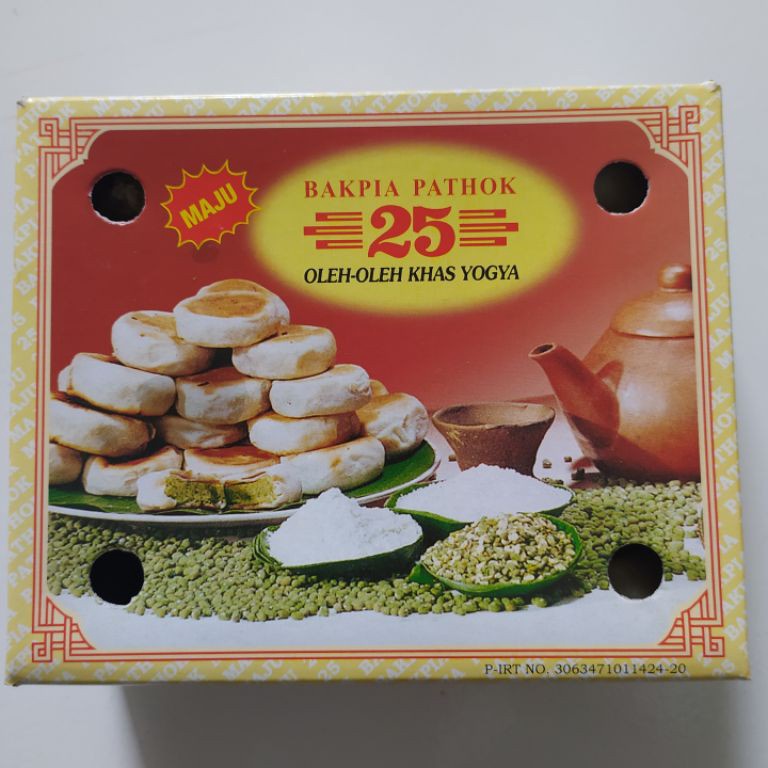 Jual Tren Baru Bakpia Pathok 25 Original Isi 15 Kemasan Vacuum Vakum | Shopee Indonesia