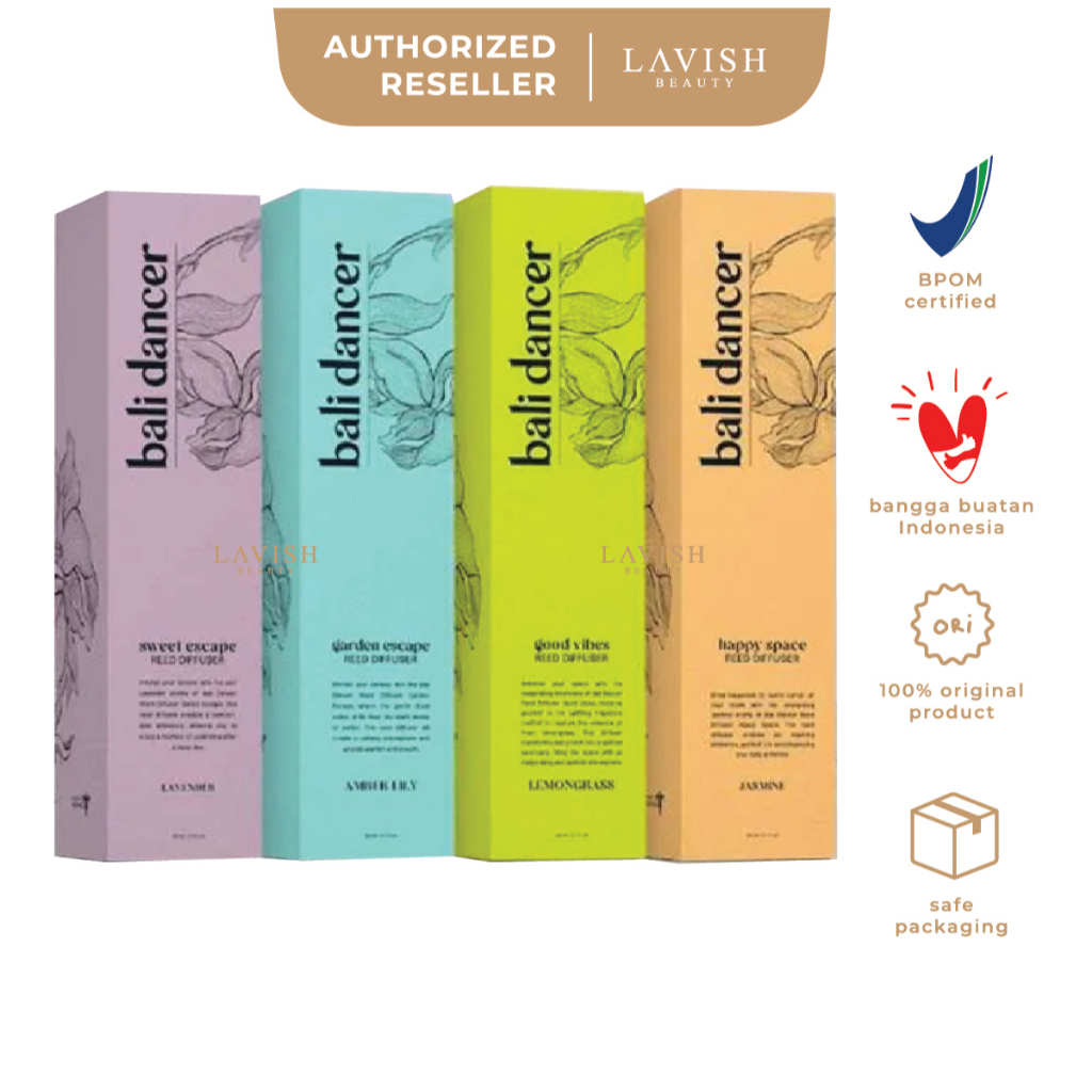 Jual HERBORIST BALI DANCER Reed Diffuser (50ml) | Shopee Indonesia