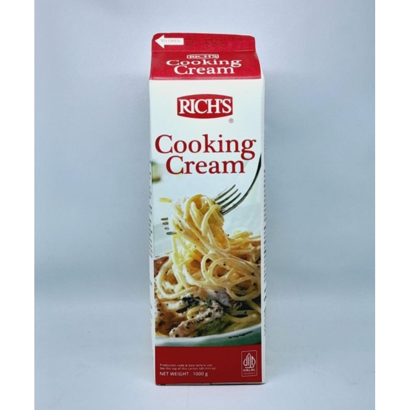 Jual RICH'S COOKING CREAM - KRIM MASAK 1L | Shopee Indonesia