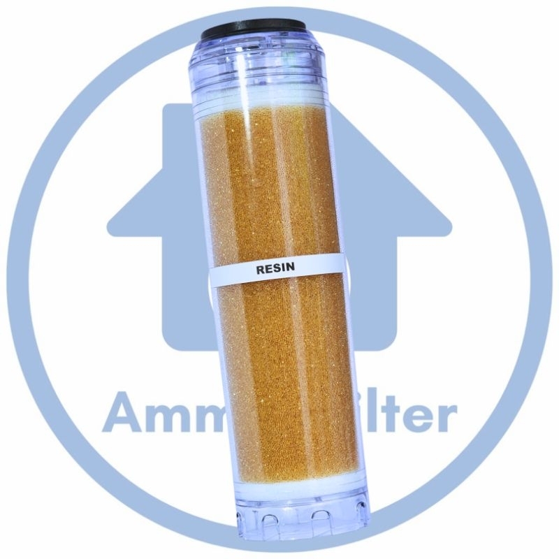 Jual Cartridge Filter + Resin (Kation) 10 inch / Media filter air ...