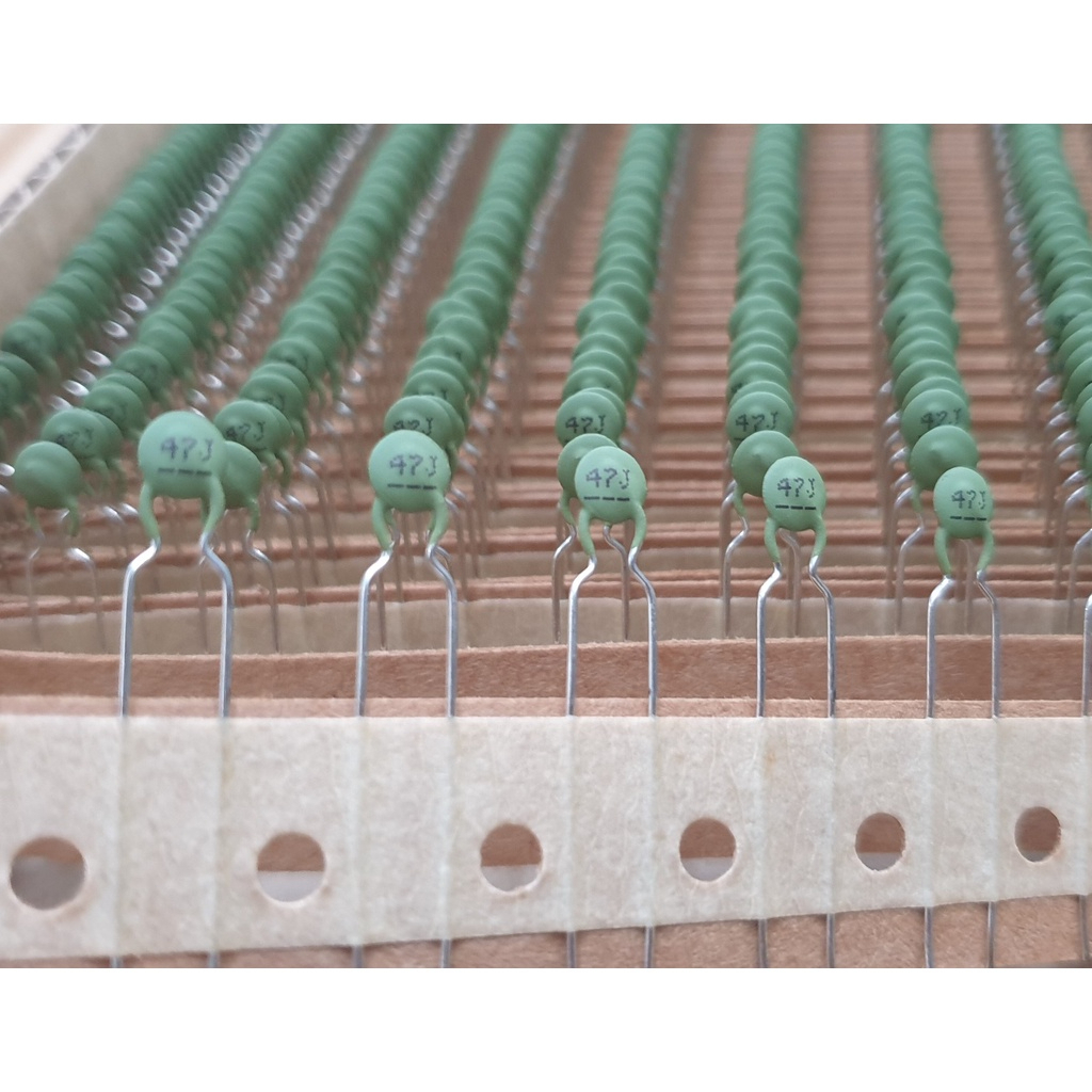 Jual Capacitor Keramik 47PF 47J 50VDC 50V | Shopee Indonesia