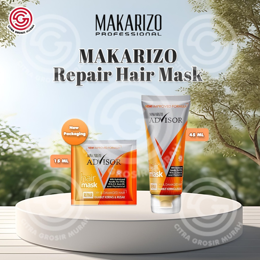 Jual Makarizo Advisor Hair Repair Mask || Makarizo Masker Rambut ...