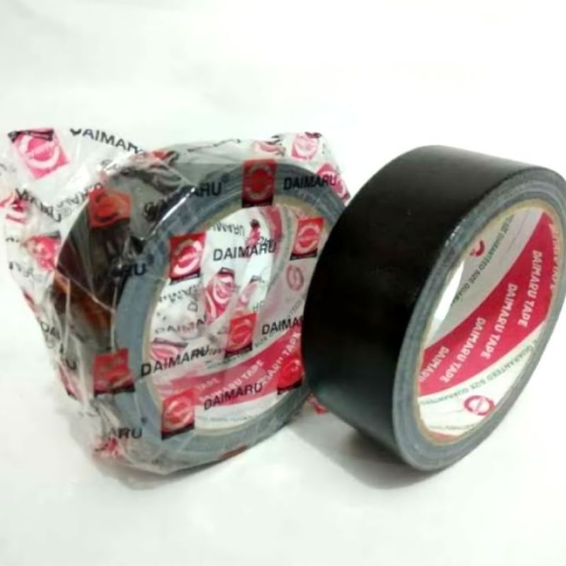 Jual Lakban Kain Hitam Daimaru 36mm / Lakban Kain Daimaru Hitam 1 1/2 ...
