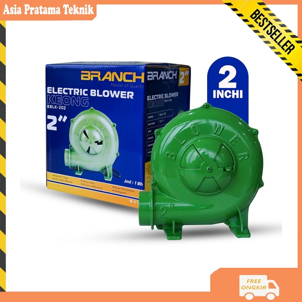 Jual Mesin Blower Udara 2 Inch Elektric Elektrik Blower 2" Blower Keong ...
