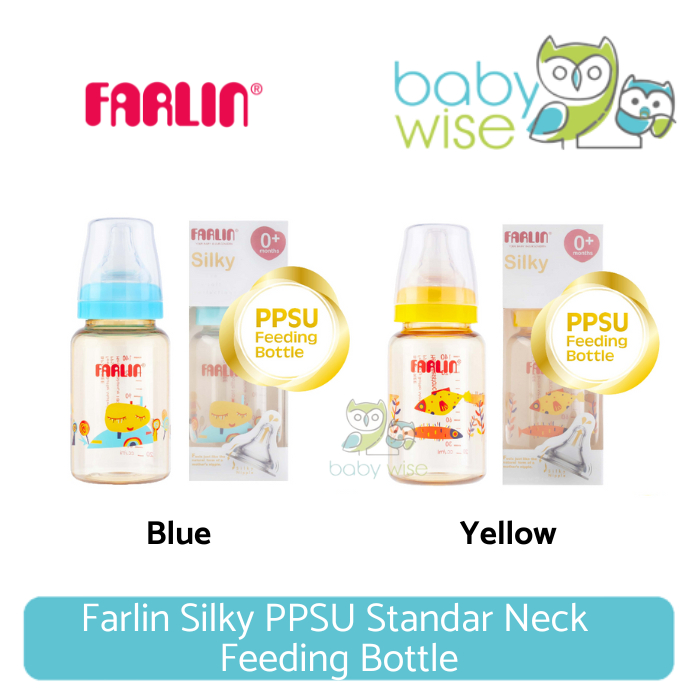 Jual Farlin Silky PPSU Standar Neck Feeding Bottle - Botol Susu Anak ...