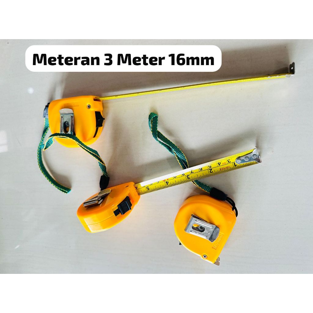 Jual METERAN BANGUNAN MULTI FUNGSI MURAH SELF LOCK PANJANG 3M 3 Meter ...