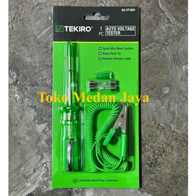 Jual TEKIRO TESTPEN DC AUTO VOLTAGE TESTER TEKIRO | Shopee Indonesia